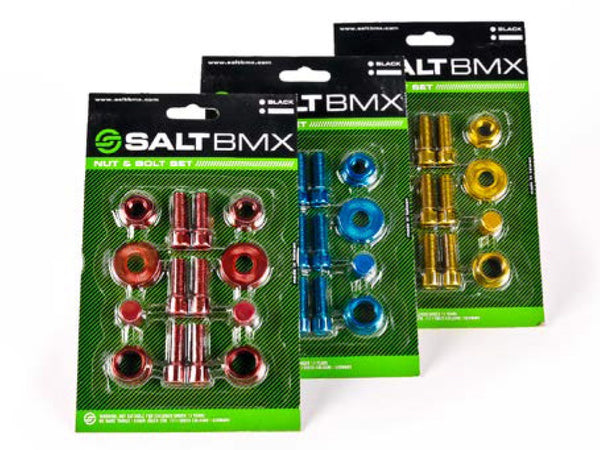 Salt V2 Bolt and V2 Nut Kit BLUE – Twentyfivenine