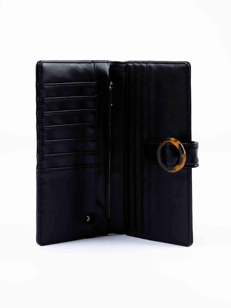 RUSTY - Beverly Flap Wallet - BLACK – Twentyfivenine